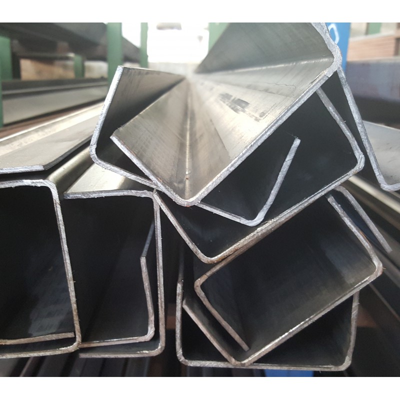 Fer U Acier Profilé à froid 140x60x4 mm S235JR à la découpe