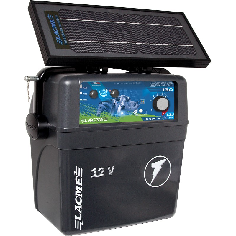 Electrificateur Solaire LACME SECUR ZENITH 7,2W+ACCU 50 AH Electrificateur Solaire LACME SECUR ZENITH 7,2W+ACCU 50 AH